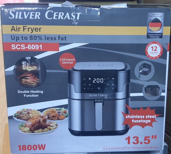 سرخ کن سیلورکرست مدل SCS-6091 دارای دو المنت و سایز 13.5 لیتر - فروشگاه ...